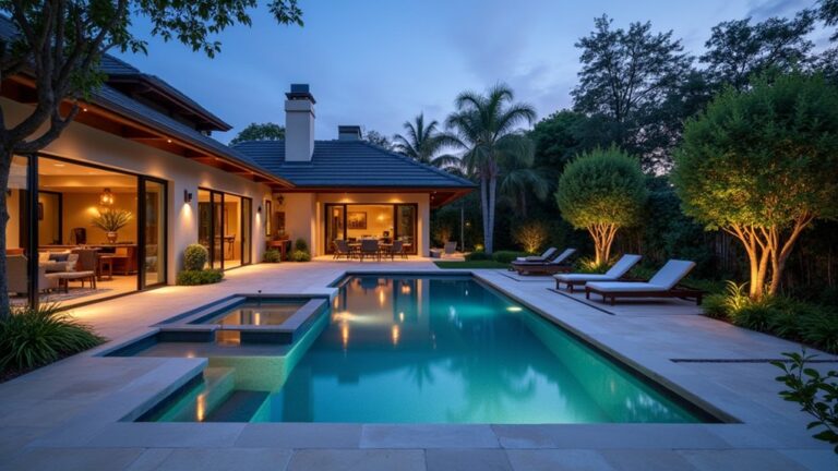 18 Pool Ideas With Hot Tub Features For Total Relaxation - Love Gunite Pool