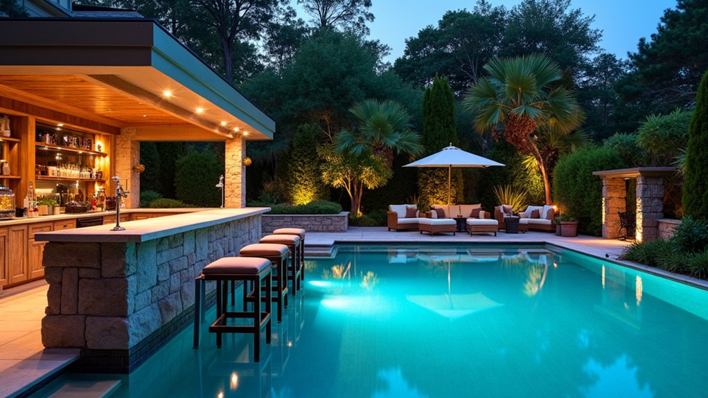 18 Pool Ideas With Bar Features For The Perfect Party Setup - Love ...