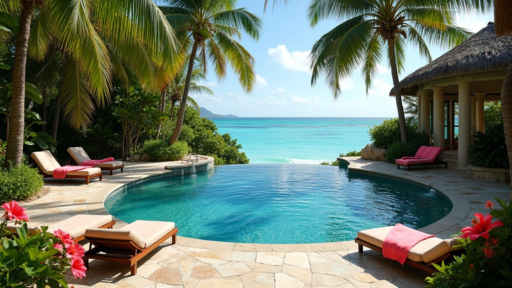 23 Tropical Pool Design Ideas To Escape To Island Vibes - Love Gunite Pool