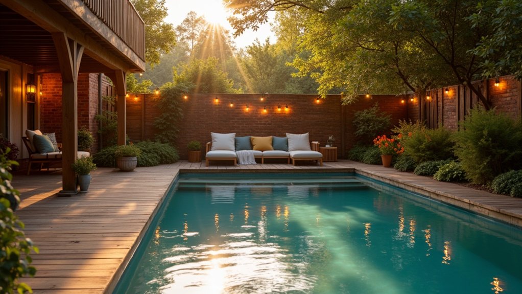23 Charming String Lighting Around Pool Ideas That Add Simple Magic ...