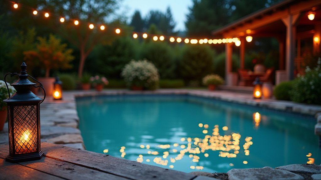 18 Elegant Pool Lighting Looks That Add Soft Sophistication - Love ...