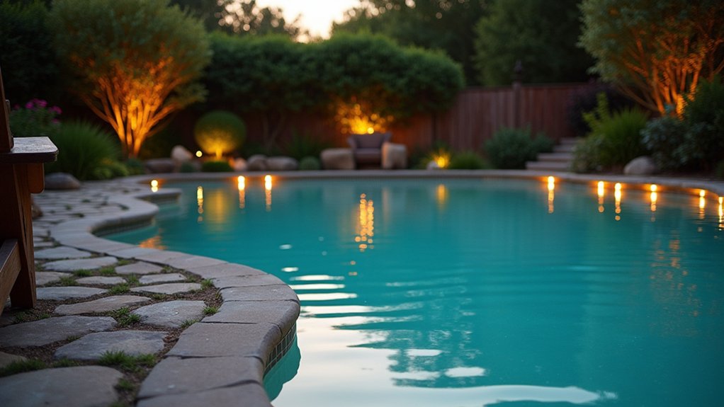 24 Soft Pool Edge Lighting Ideas That Outline The Water Beautifully ...