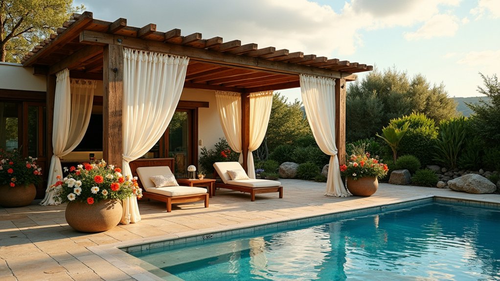 24 Beautiful Pool Shade Pavilion Ideas That Create A Retreat - Love ...