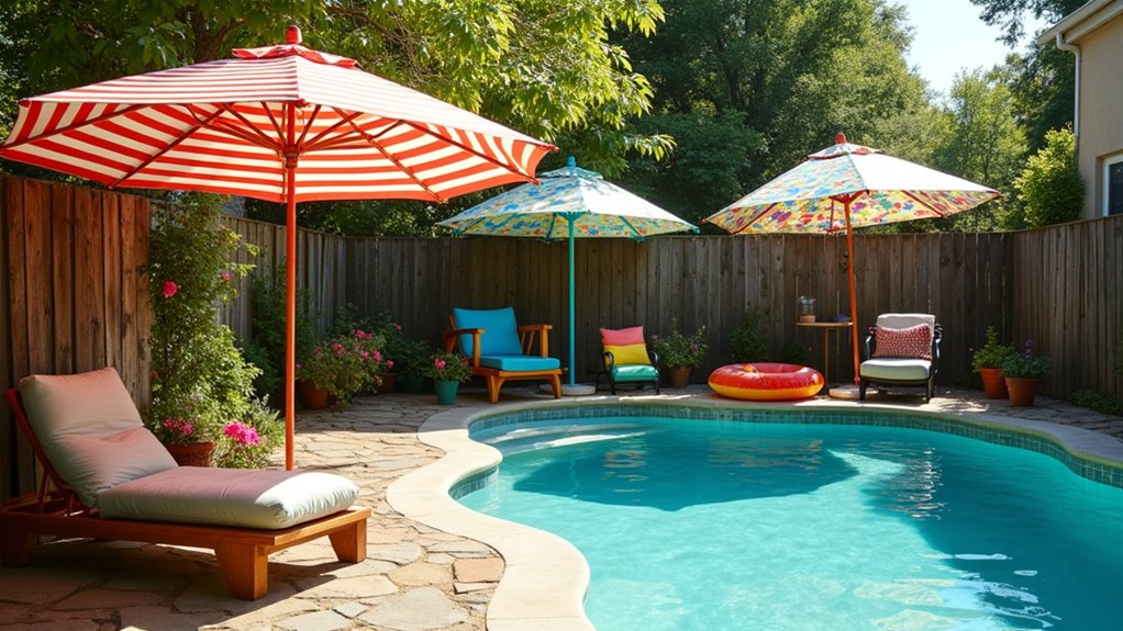 18 Easy Pool Shade Umbrella Ideas For Quick Relief - Love Gunite Pool