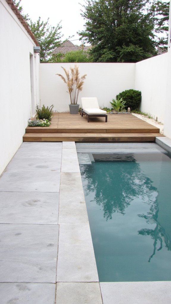 22 Calming Minimalist Backyard Pool Ideas For A Peaceful Vibe - Love ...