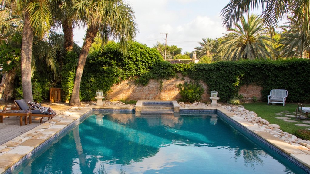 18 Practical Backyard Pool Deck Ideas For Everyday Use - Love Gunite Pool