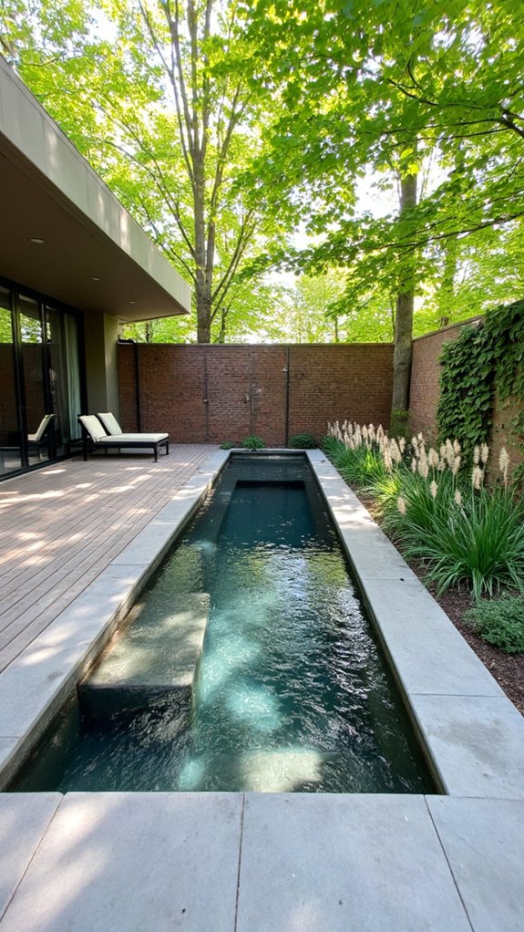 20 Minimalist Plunge Pool Backyard Ideas With Clean Lines - Love Gunite ...