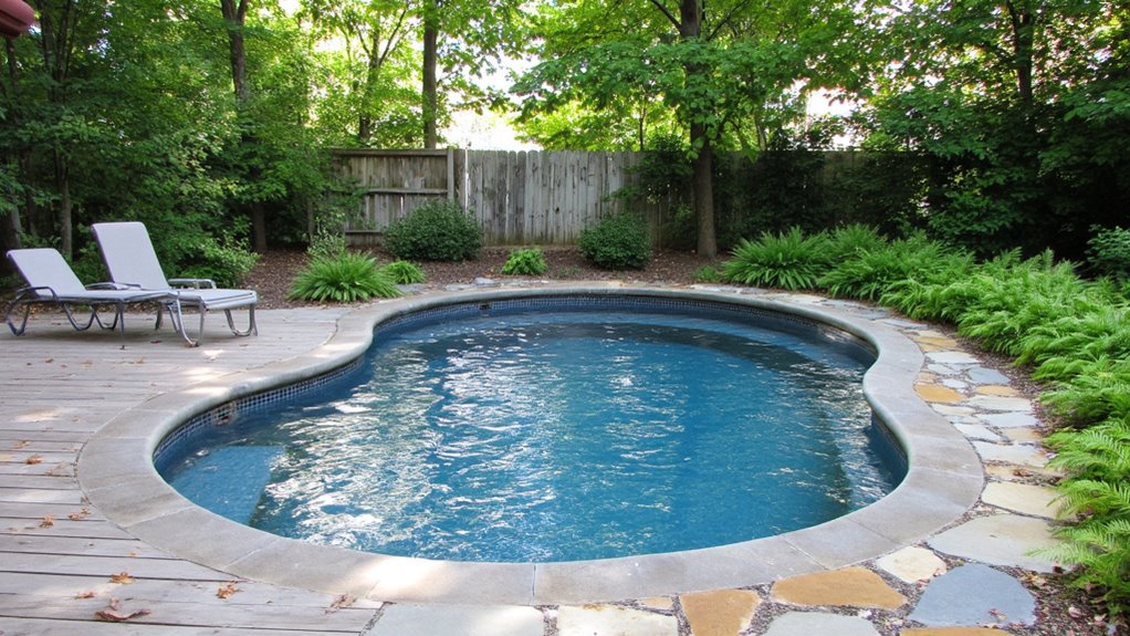 19 Simple Oval Semi Inground Pool Ideas That Feel Balanced - Love ...