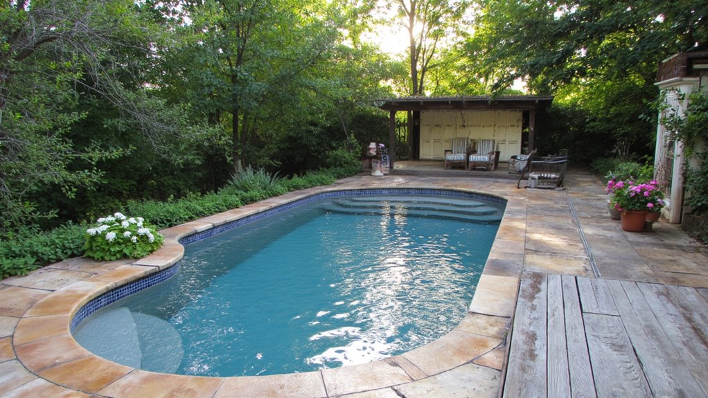 21 Timeless Recessed Pool Ideas For A Seamless Yard Design - Love ...