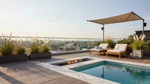 15 Rooftop Pool Design Ideas For Sky-High Luxury - Love Gunite Pool